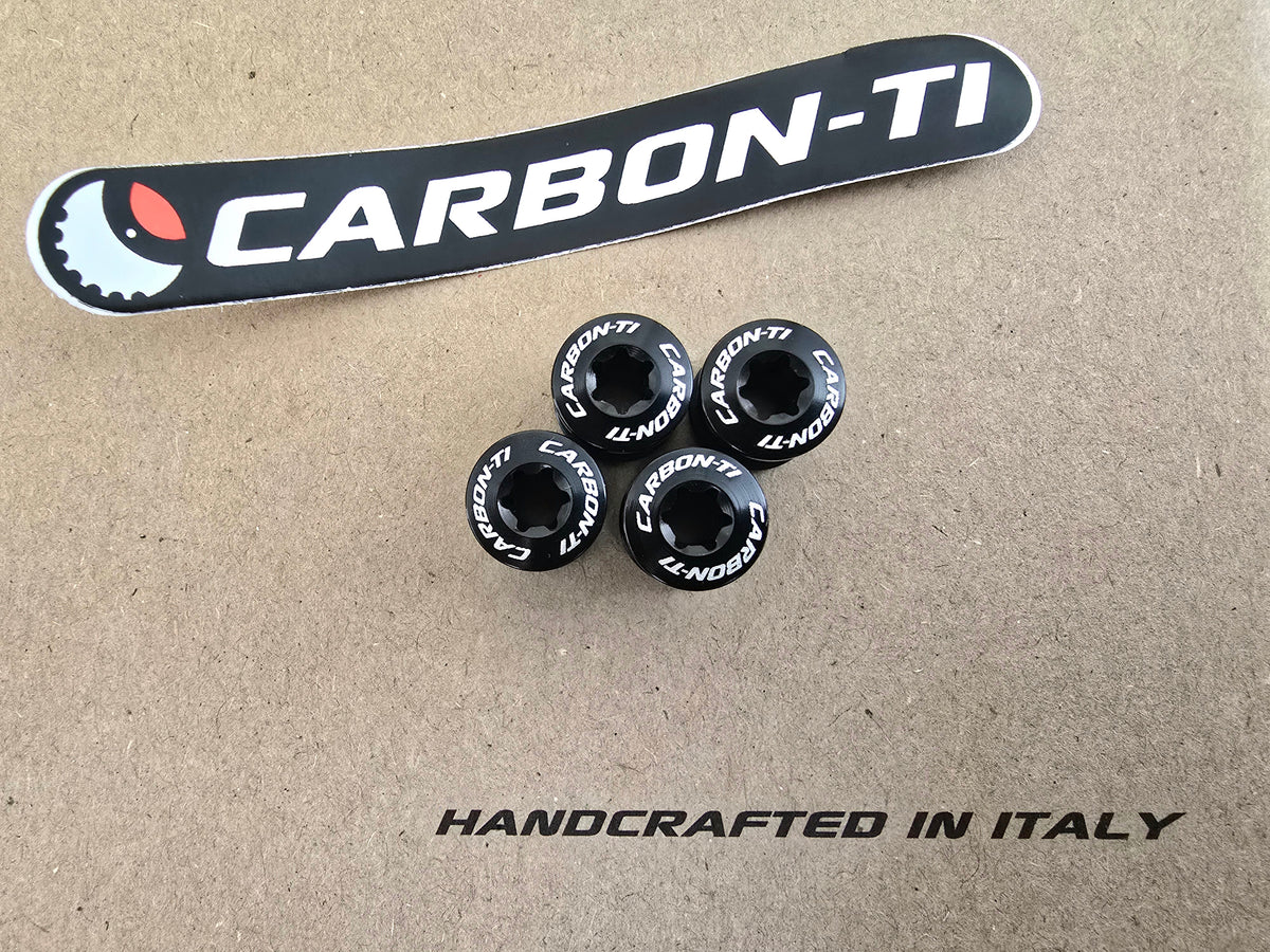 Carbon-Ti X-Fix 4pc chain ring bolt kit– Winspace NZ