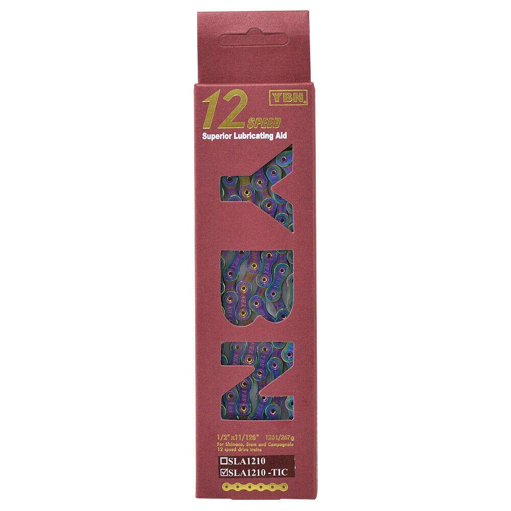 YBN SLA 12 Speed Chain Hollow Pin 126L– Winspace NZ